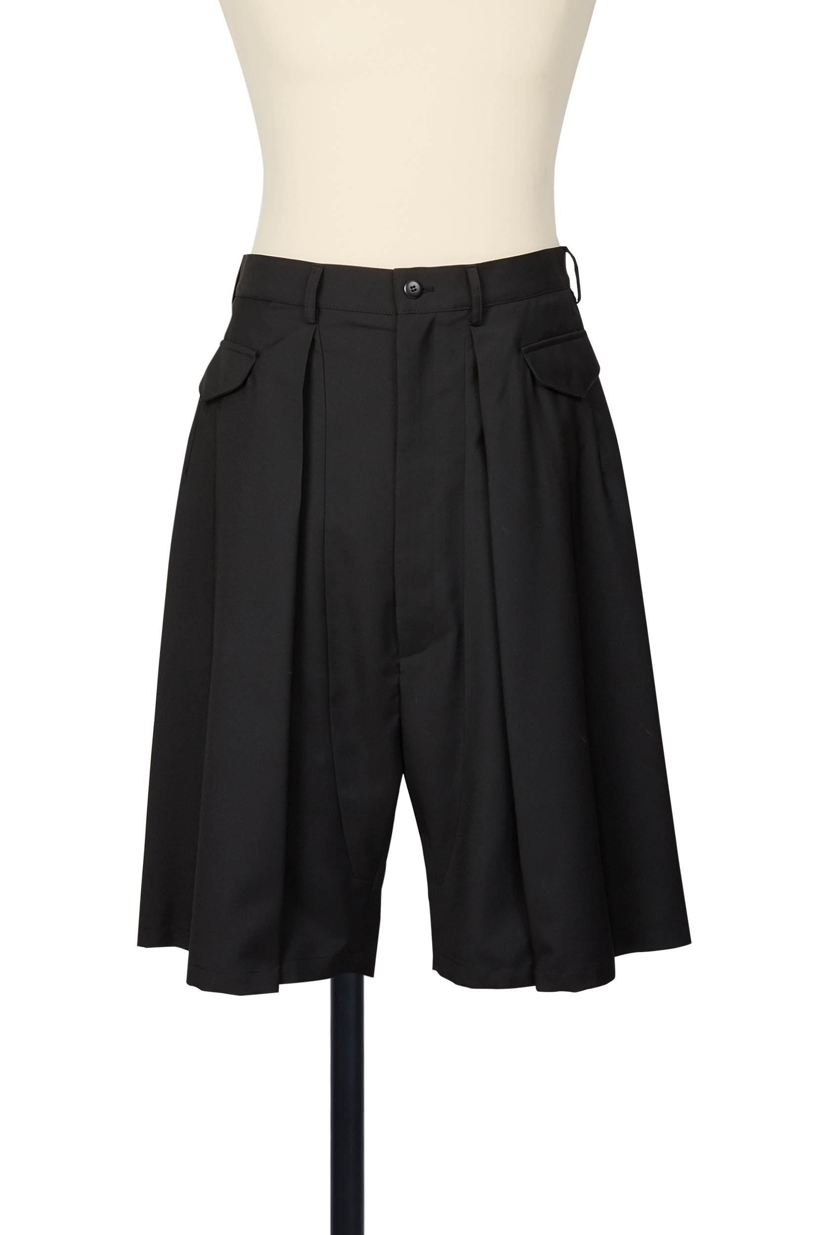 Random Identities | Tailored Shorts in Black